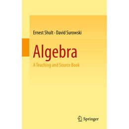 Springer International Publishing Algebra - Ernest Shult, David Surowski, Kartoniert (TB)