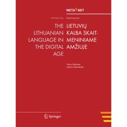 Springer White Paper Series / The Lithuanian Language in the Digital Age, Kartoniert (TB)