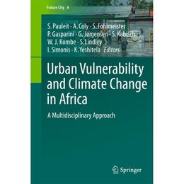 Springer Urban Vulnerability and Climate Change in Africa, Kartoniert (TB)