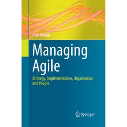 Springer Managing Agile - Alan Moran, Kartoniert (TB)
