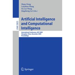 Springer Berlin Heidelberg Artificial Intelligence and Computational Intelligence, Kartoniert (TB)