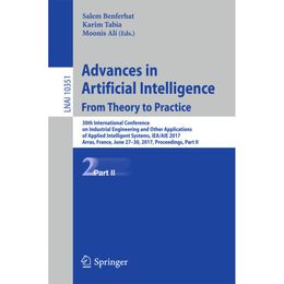 Springer International Publishing Advances in Artificial Intelligence: From Theory to Practice, Kartoniert (TB)
