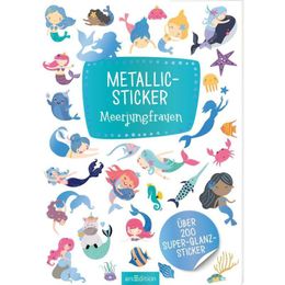 Ars Edition Metallic-Sticker - Meerjungfrauen