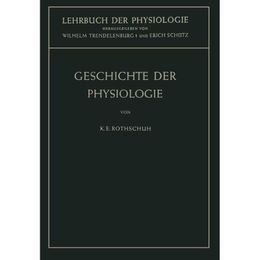 Springer Lehrbuch der Physiologie / Geschichte der Physiologie - Karl E. Rothschuh, Kartoniert (TB)