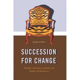 Palgrave Macmillan UK SUCCESSION FOR CHANGE - Harry Korine, Kartoniert (TB)