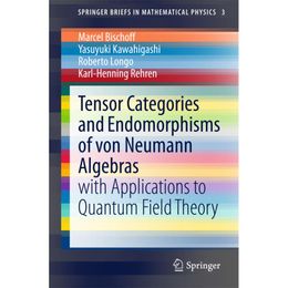 Springer Tensor Categories and Endomorphisms of von Neumann Algebras - Marcel Bischoff, Yasuyuki Kawahigashi, Roberto Longo, Karl-Henning Rehren, Kartoniert (TB)