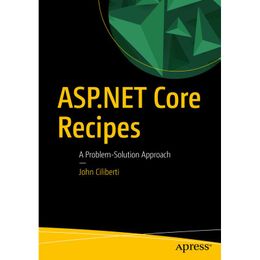 ASP.NET MVC 6 Recipes - John Ciliberti, Kartoniert (TB)