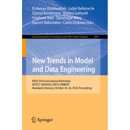 Springer New Trends in Model and Data Engineering, Kartoniert (TB)