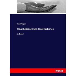 Hansebooks Raumbegrenzende Konstruktionen - Heinrich Preschers, Kartoniert (TB)