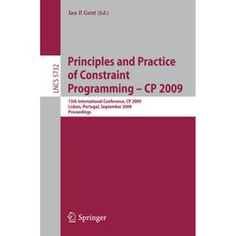 Springer Berlin Heidelberg Principles and Practice of Constraint Programming - CP 2009, Kartoniert (TB)