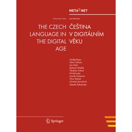 White Paper Series / The Czech Language in the Digital Age, Kartoniert (TB)