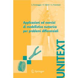 UNITEXT / Applicazioni ed esercizi di modellistica numerica per problemi differenziali - Luca Formaggia, Fausto Saleri, Alessandro Veneziani, Kartoniert (TB)