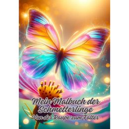 tredition Mein Malbuch der Schmetterlinge - Diana Kluge, Kartoniert (TB)