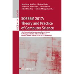 Springer International Publishing SOFSEM 2017: Theory and Practice of Computer Science, Kartoniert (TB)