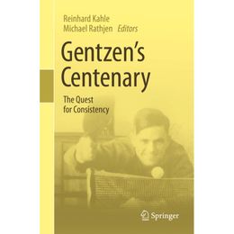 Springer International Publishing Gentzen's Centenary, Kartoniert (TB)