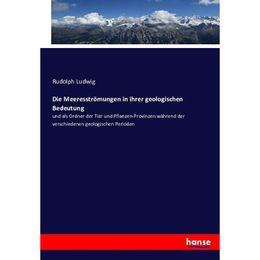Hansebooks Die Meeresströmungen in ihrer geologischen Bedeutung - Rudolph Ludwig, Kartoniert (TB)