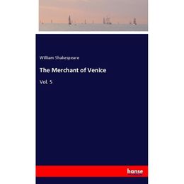 Hansebooks The Merchant of Venice - William Shakespeare, Kartoniert (TB)