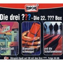 Die drei ??? - Die 22. Box (Folgen 64-66, 3 CDs) - Alfred Hitchcock (Hörbuch)