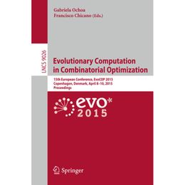 Springer Evolutionary Computation in Combinatorial Optimization, Kartoniert (TB)