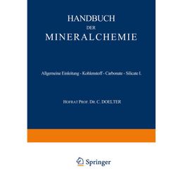 Springer Berlin Heidelberg Allgemeine Einleitung - Kohlenstoff - Carbonate - Silicate I, Kartoniert (TB)