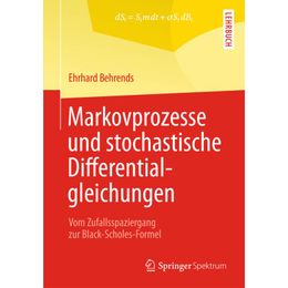 Springer Fachmedien Wiesbaden Markovprozesse und stochastische Differentialgleichungen - Ehrhard Behrends, Kartoniert (TB)