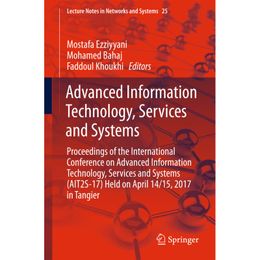 Springer Advanced Information Technology, Services and Systems, Kartoniert (TB)