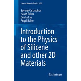 Springer Introduction to the Physics of Silicene and other 2D Materials - Seymur Cahangirov, Hasan Sahin, Guy Le Lay, Angel Rubio, Kartoniert (TB)
