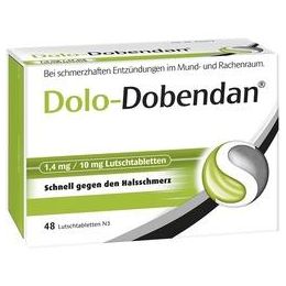 Reckitt Benckiser Deutschland GmbH Dolo-Dobendan 1,4 mg/10 mg Lutschtabletten 48 St