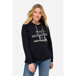 Laurasøn Sweatshirt Hoodie Kapuzensweater, schwarz, XXL