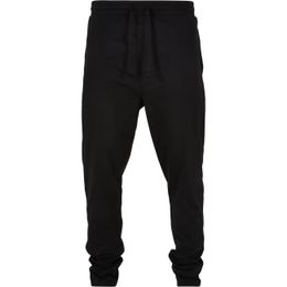 Urban Classics Stoffhose Herren Super Light Jersey Pants (1-tlg), schwarz, XL