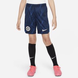Chelsea FC 2023/24 Stadium Away Nike Dri-FIT Fußball-Shorts für ältere Kinder - Blau