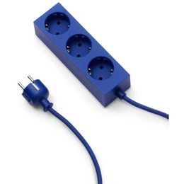 pedestal Steckdose Power Bar Blau