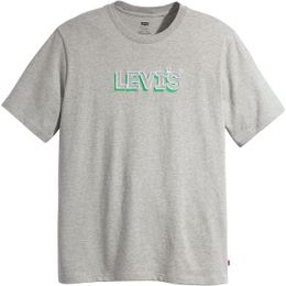 Levi's Levi's® T-Shirt, Logo-Print, Baumwolle, für Herren, grau, M