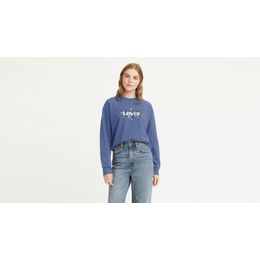 Levi's Levi's® Sweatshirt, Rundhals, Logo-Print, für Damen, blau, XS