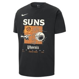 Phoenix Suns Courtside Nike NBA Max90-T-Shirt für Herren - Schwarz