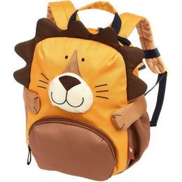 Sigikid Kinderrucksack Pfötchenrucksack Löwe, braun|gelb