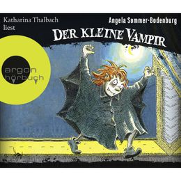 Der kleine Vampir,3 Audio-CDs - Angela Sommer-Bodenburg (Hörbuch)