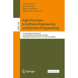 Springer Agile Processes in Software Engineering and Extreme Programming, Kartoniert (TB)