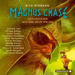 Silberfisch Magnus Chase 4: Geschichten aus den neun Welten,3 Audio-CD - Rick Riordan (Hörbuch)