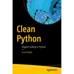 Clean Python - Sunil Kapil, Kartoniert (TB)