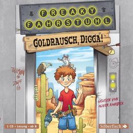 Silberfisch Freaky Fahrstuhl 1: Goldrausch, Digga!,1 Audio-CD - Christian Tielmann (Hörbuch)