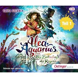 Alea Aquarius 5 Teil 1. Die Botschaft des Regens.Tl.1,5 Audio-CD - Tanya Stewner (Hörbuch)