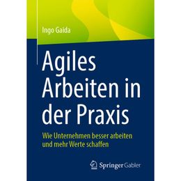 Springer Berlin Heidelberg Agiles Arbeiten in der Praxis - Ingo Gaida, Kartoniert (TB)