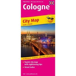 PublicPress City Map Cologne, Karte (im Sinne von Landkarte)
