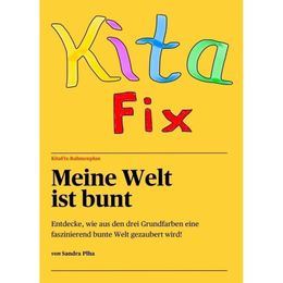 tredition KitaFix-Rahmenplan "Meine Welt ist bunt" - Sandra Plha, Kartoniert (TB)