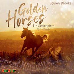 Audiolino Golden Horses (1),1 Audio-CD, MP3 - Lauren Brooke (Hörbuch)