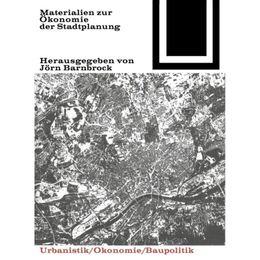 Materialien zur Ökonomie der Stadtplanung - Jörn Barnbrock, Kartoniert (TB)