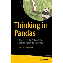 Thinking in Pandas - Hannah Stepanek, Kartoniert (TB)