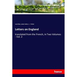 Hansebooks Letters on England - Louis Blanc, James Hutton, L. J. Trotter, Kartoniert (TB)