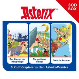 KARUSSELL Asterix, Hörspielbox.Vol.2,3 Audio-CDs - Asterix (Hörbuch)